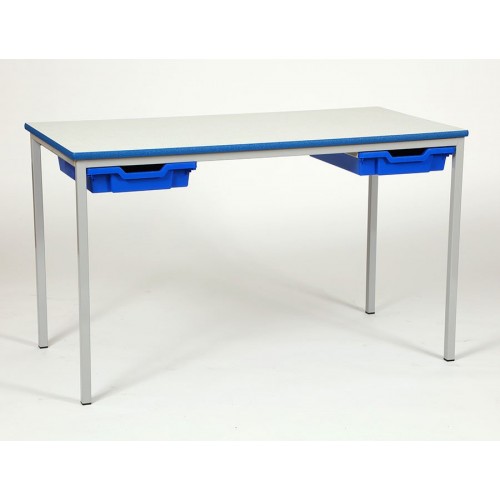 Spray PU Edge Classroom Tables With Trays - Leisure Furniture Direct