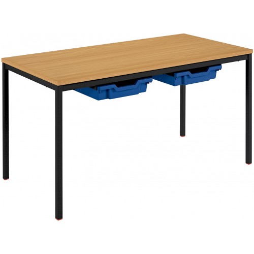 PVC Edge Classroom Tables With Trays - Leisure Furniture Direct