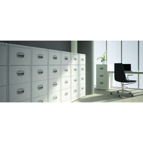 Silverline Kontrax Filing Cabinets - Leisure Furniture Direct